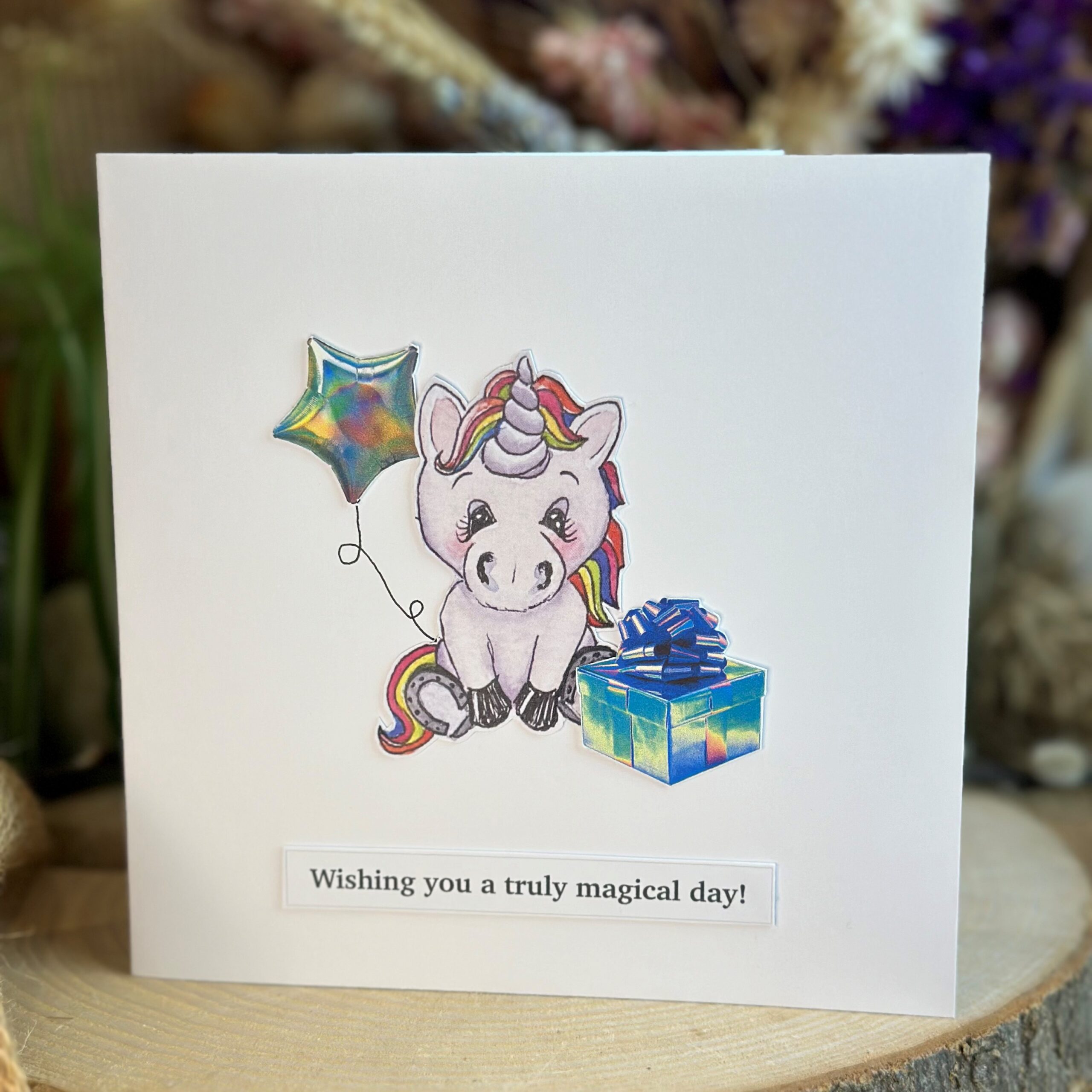 Truly Magical Unicorn Card - The Drawing Rooms