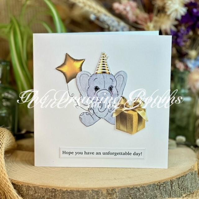 Unforgettable Elephant Card - The Drawing Rooms